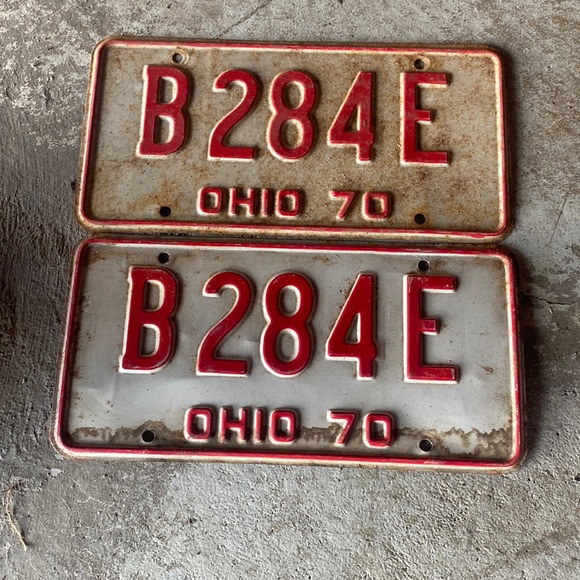 Art | Vintage 197 Plates | Poshmark